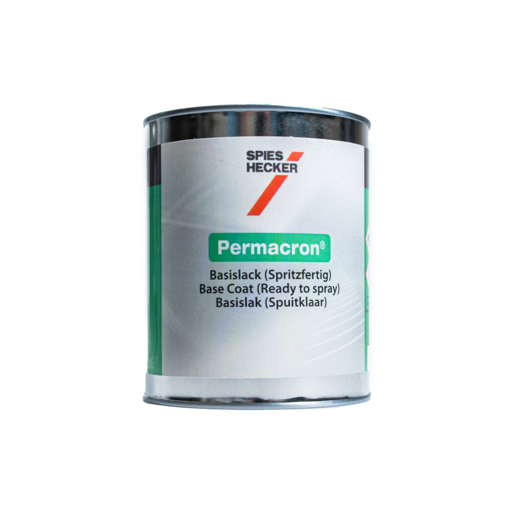 Combinatie Permacron Basislak 1L in blik - Autolakopmaat.nl