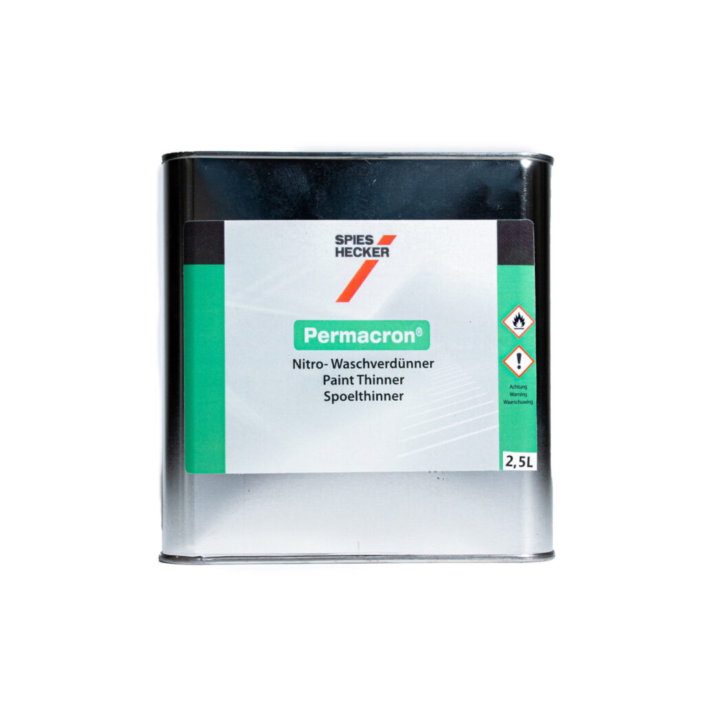 Permacron Thinner A in blik - Autolakopmaat.nl