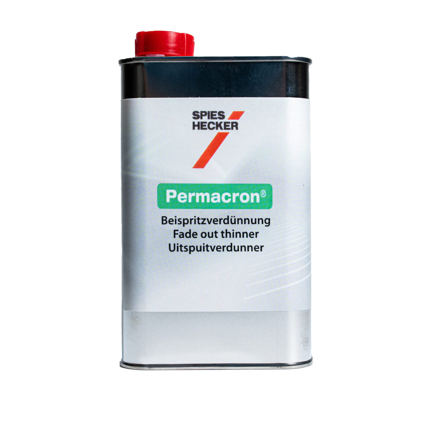 Permacron Uitspuitverdunner in blik - Autolakopmaat.nl