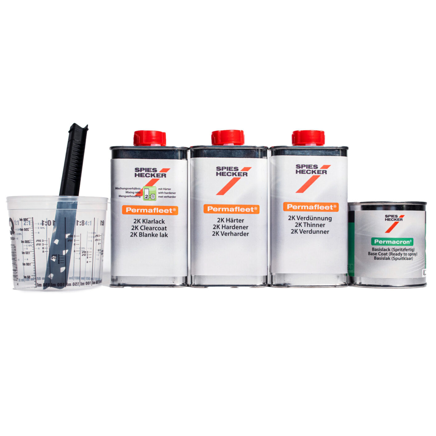 Permacron Basislak in blik - Autolakopmaat.nl
