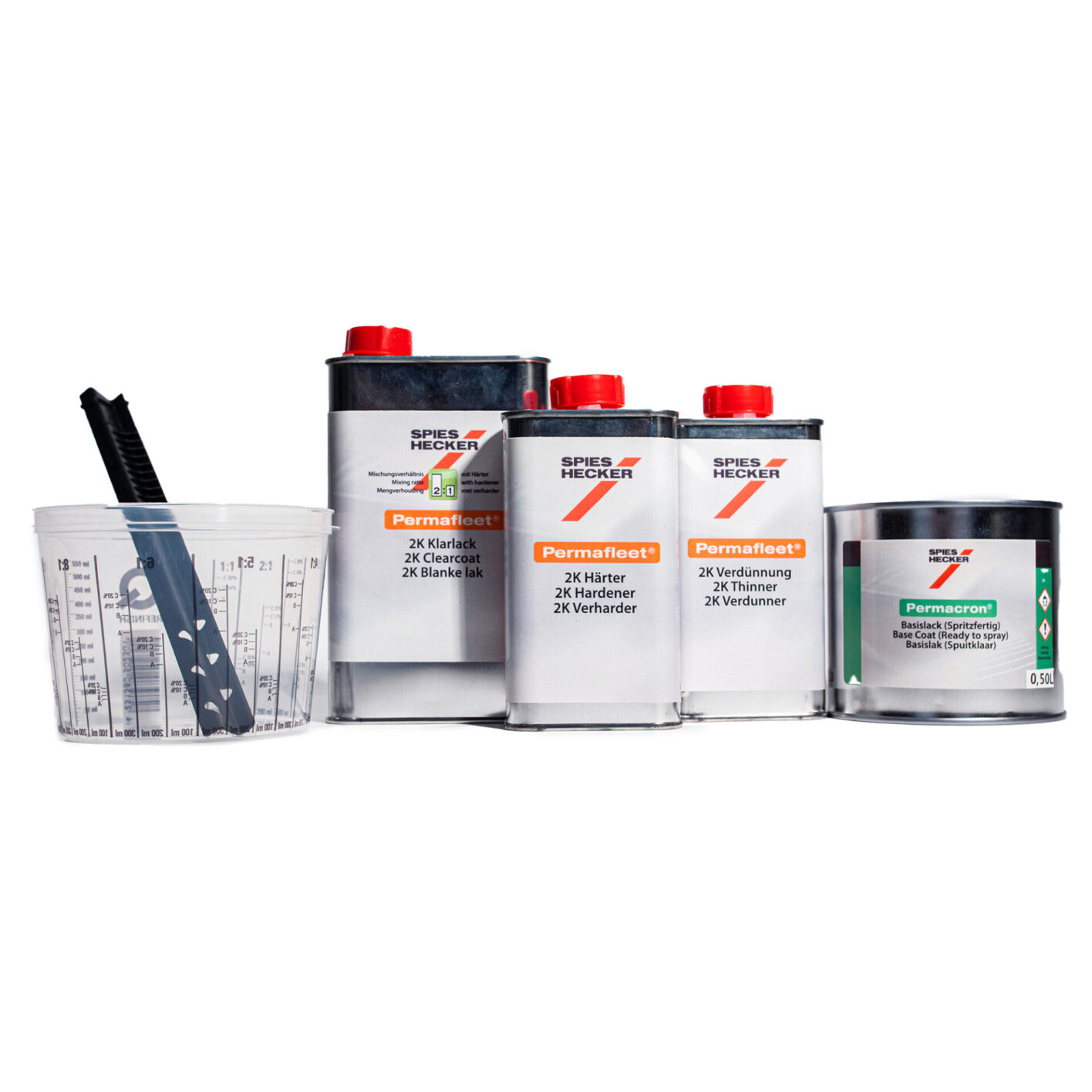 Permacron Basislak in blik - Autolakopmaat.nl
